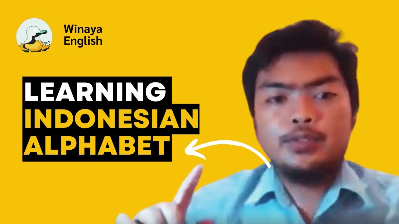 Talking about Indonesian Alphabet - YouTube