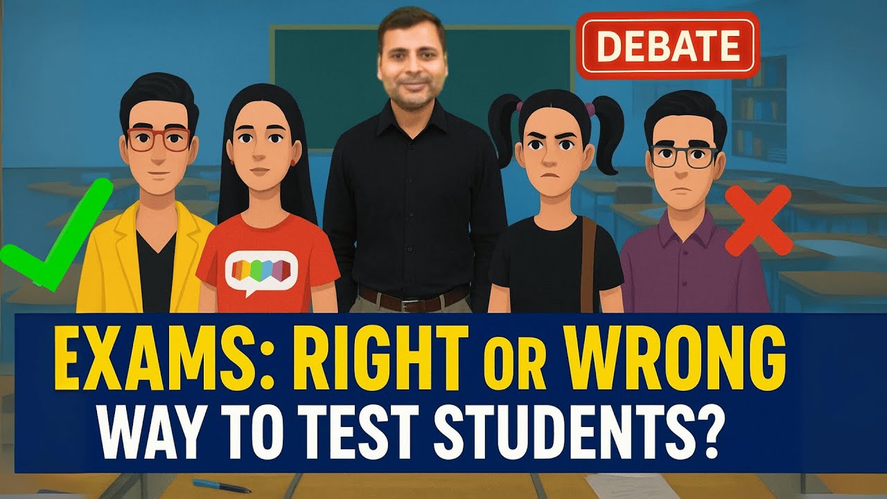 Is Examination the Right Way to Test Students? | School Debate | Pros ...