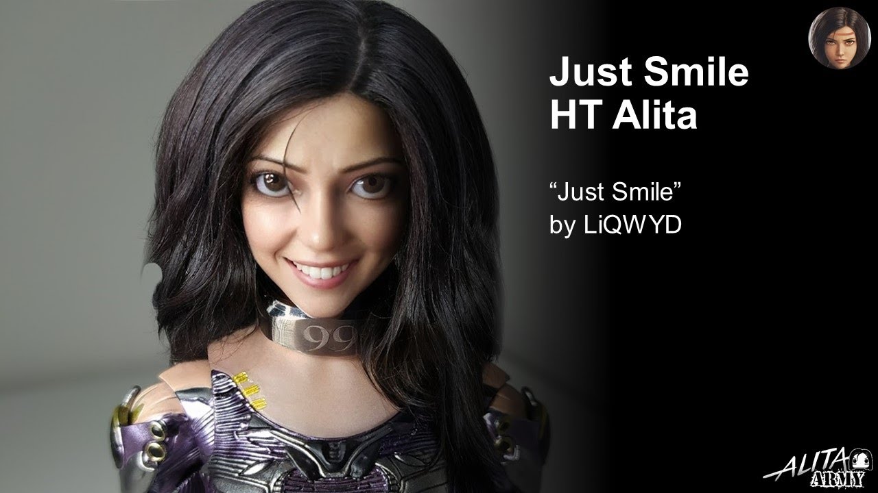 Just Smile Ht Alita Alita Battle Angel Youtube