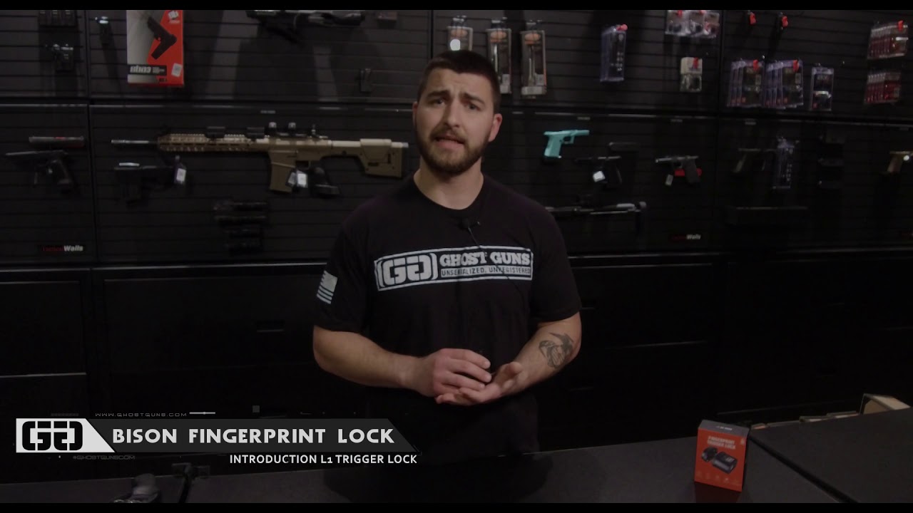 BISON INTRO Trigger lock fingerprint lock - YouTube