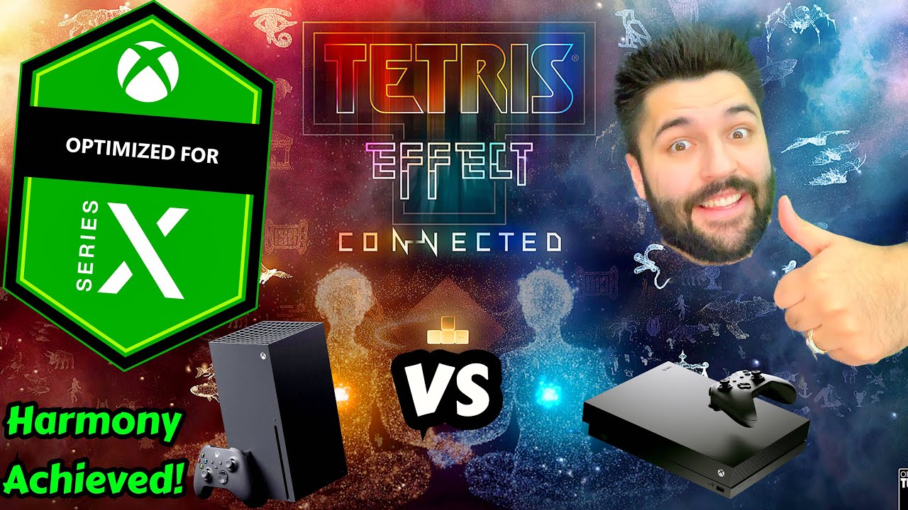 Tetris Effect Connected Xbox Series X 4K 60FPS Gameplay Xbox One X ...