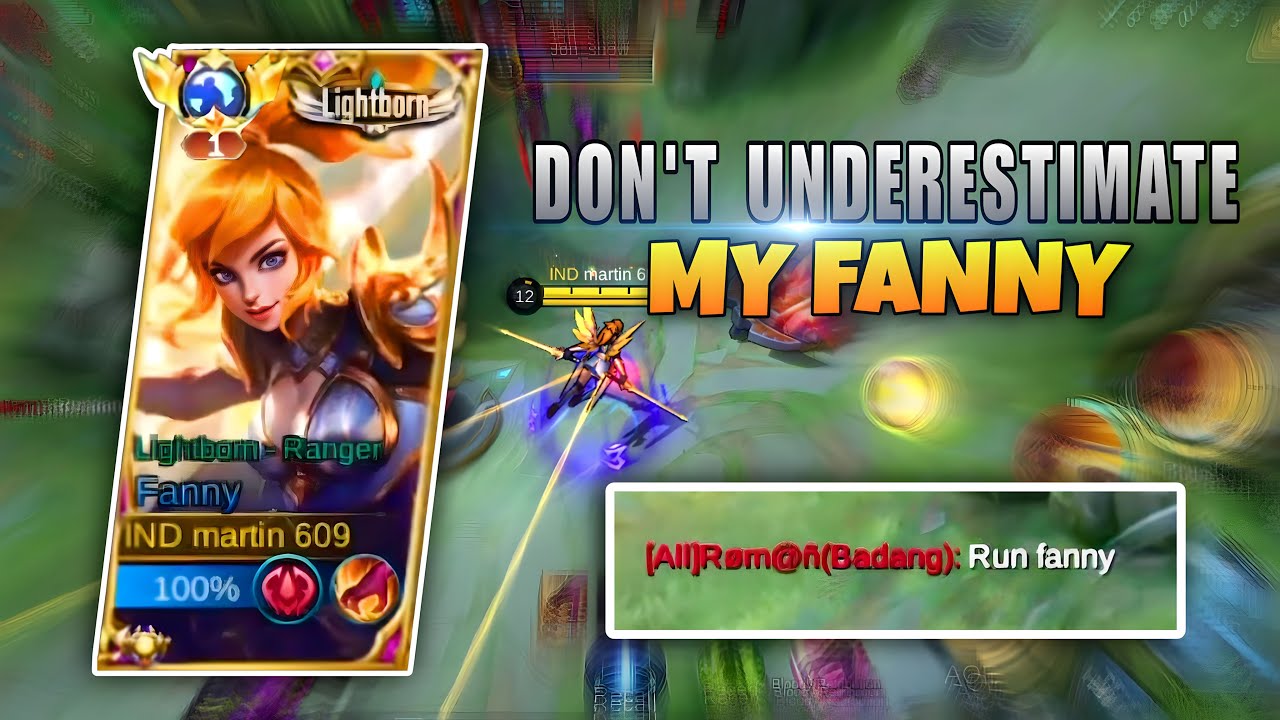 DON'T UNDERESTIMATE MY FANNY | BEST EMBLEM SET AND BUILD FOR FANNY ...