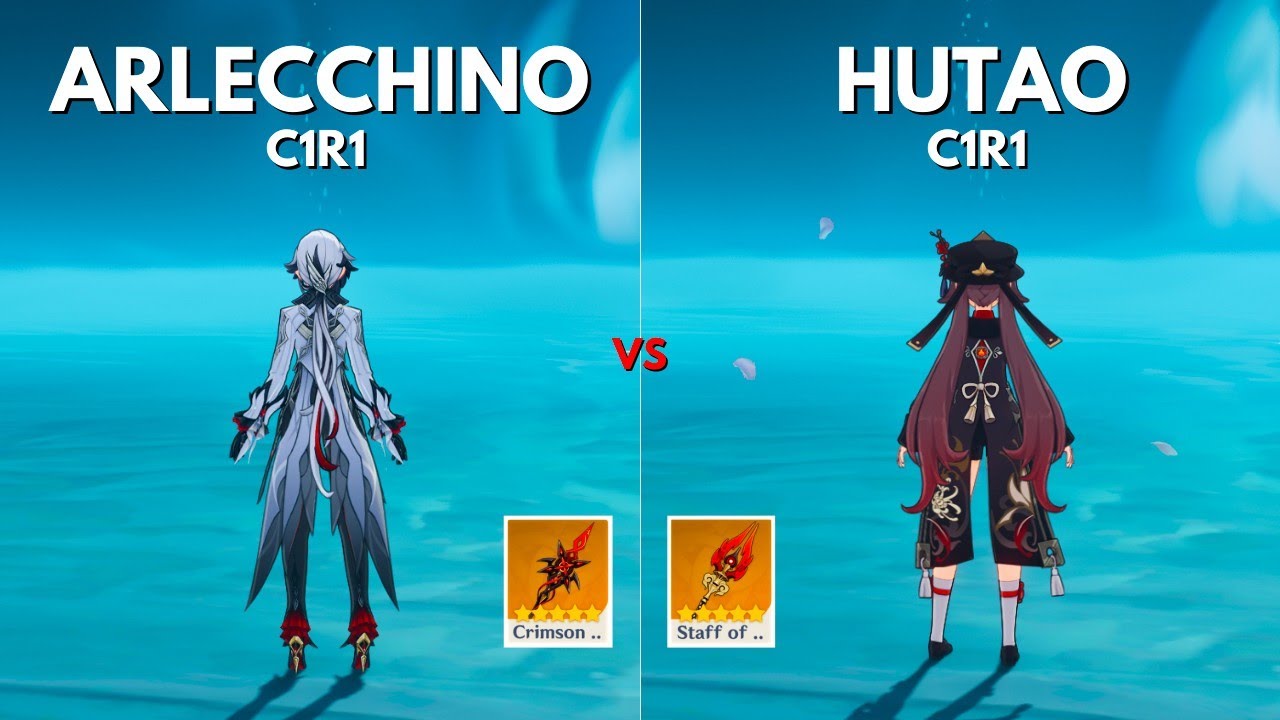 Is HuTao Still Worth It In 2024?? Arlecchino Vs hutao C1 Comparison ...