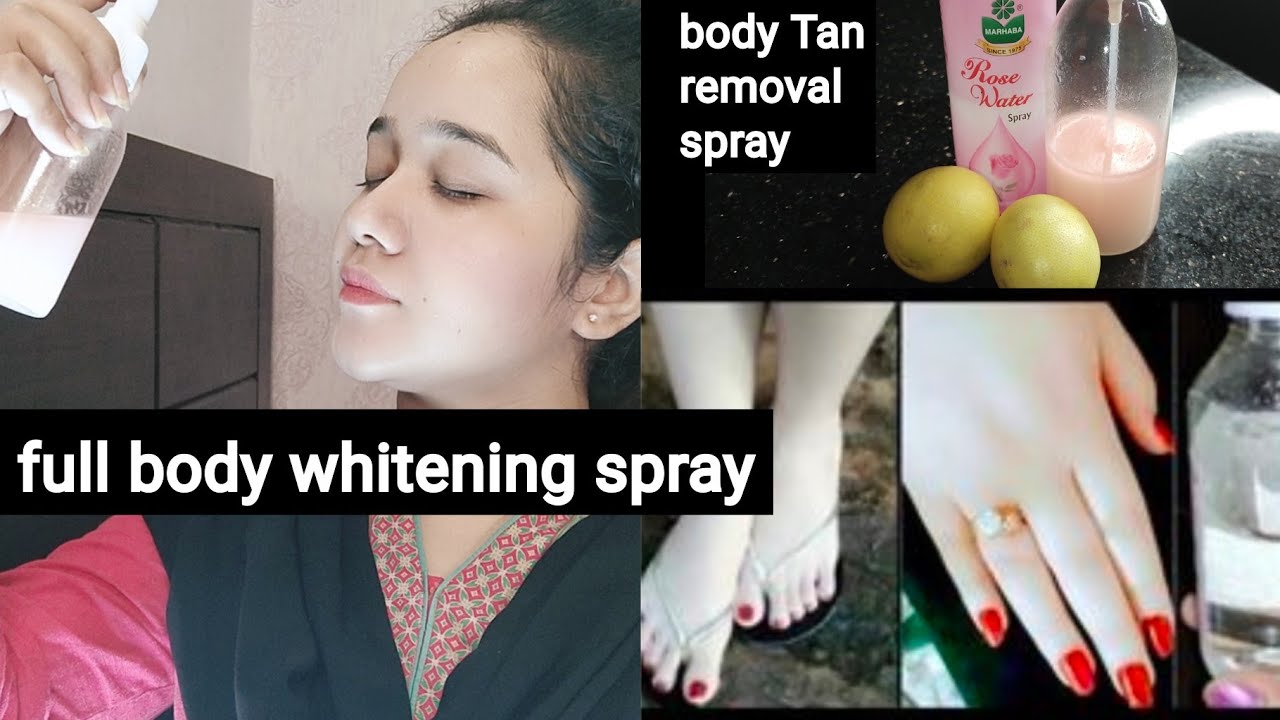 full body whitening spray | result in 7days | body tan removal spray ...