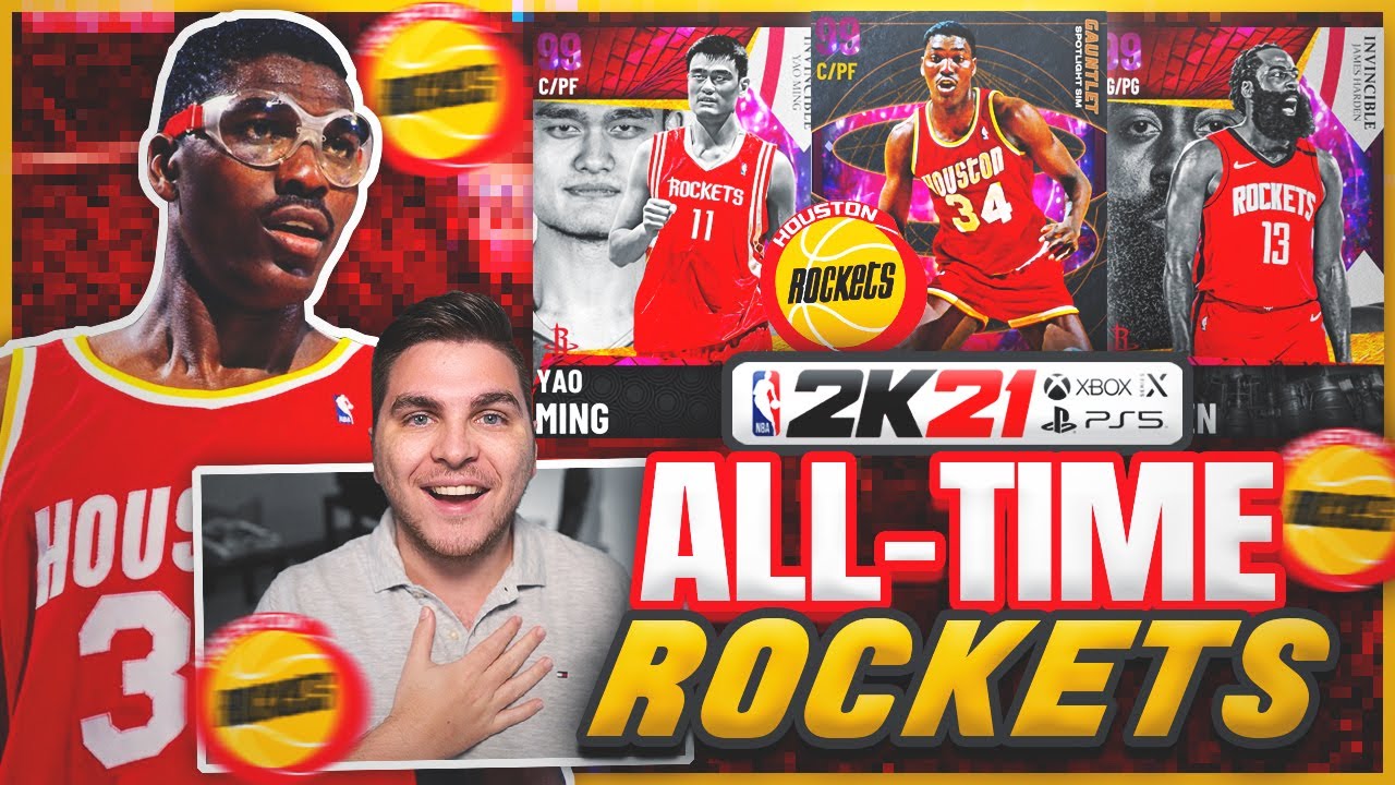 The All-Time Houston ROCKETS Team Builder! - YouTube
