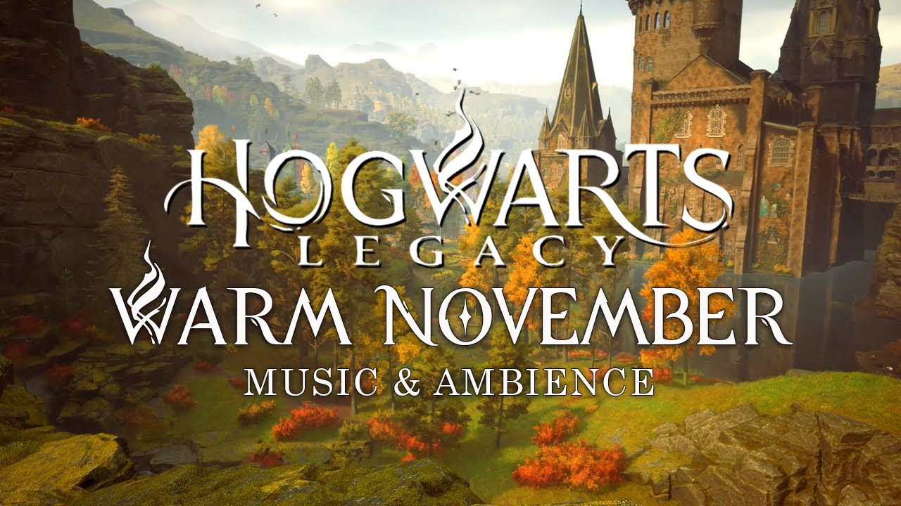 Hogwarts Legacy - Warm November Morning at Hogwarts - Calming Harry ...