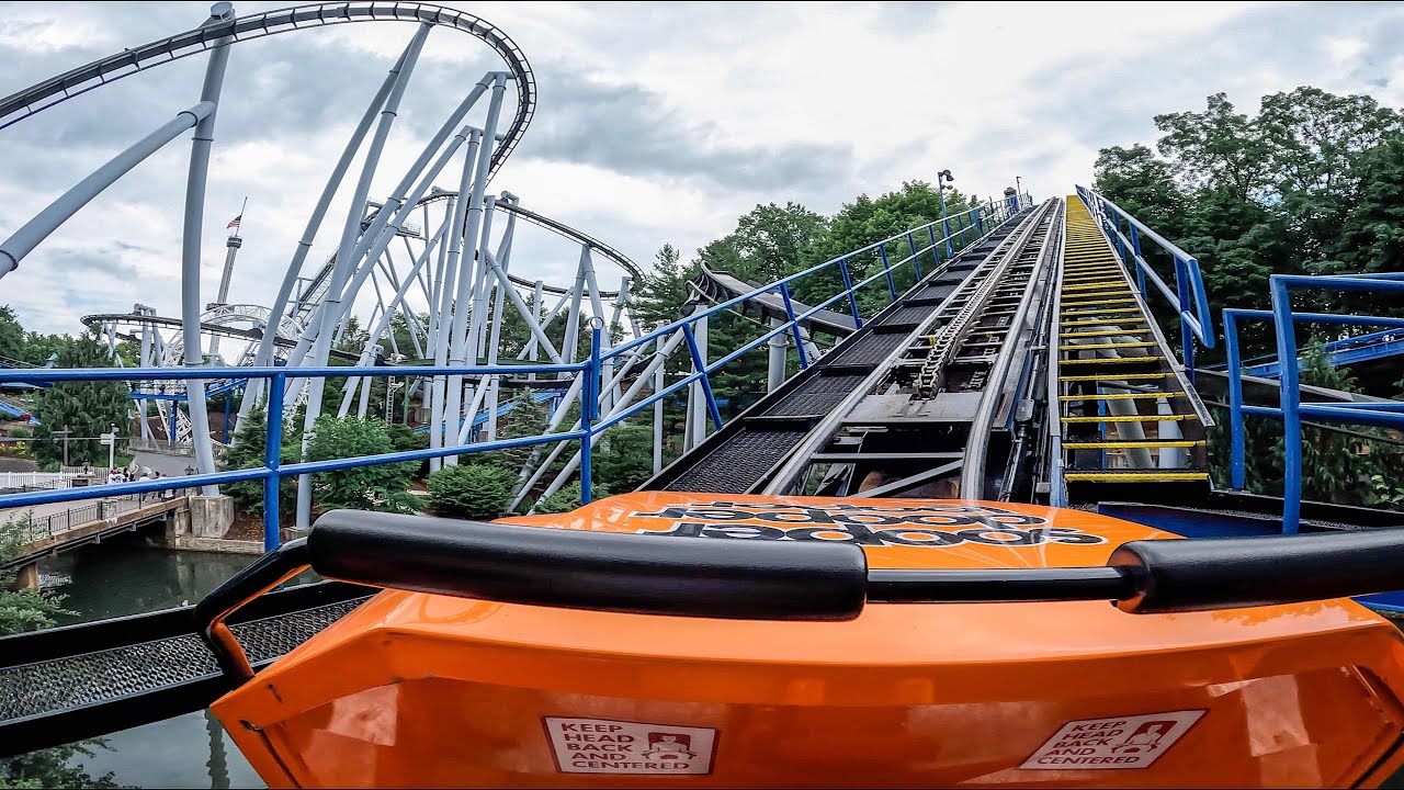Sooperdooperlooper Roller Coaster POV - Hersheypark FRONT ROW - YouTube