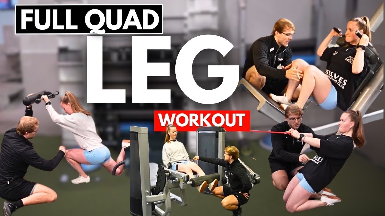 The Ultimate Quad Leg Day Workout: Split Squats, Hack Squats, Leg Extensions & Reverse Nordic ...