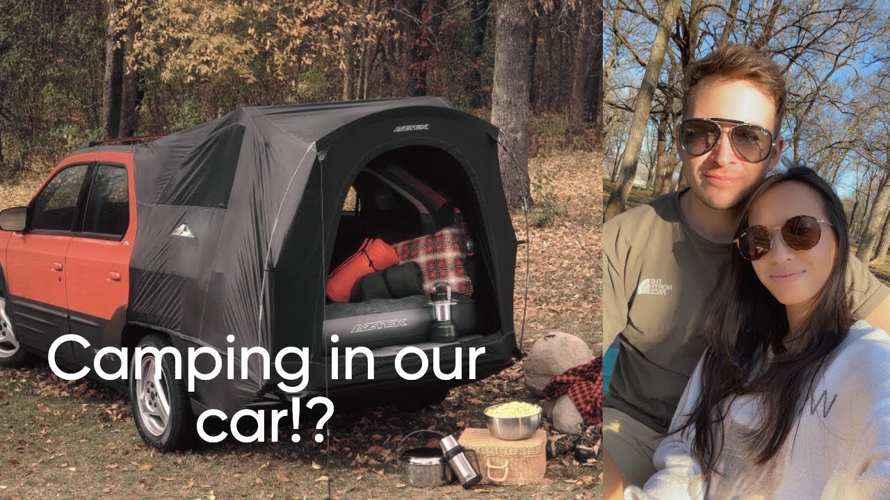 CAMPING IN OUR PONTIAC AZTEK | RV Nation - YouTube