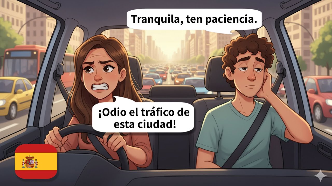 25 Minutes of Spanish Dialogues for Beginners: Transportation (A1-A2 ...