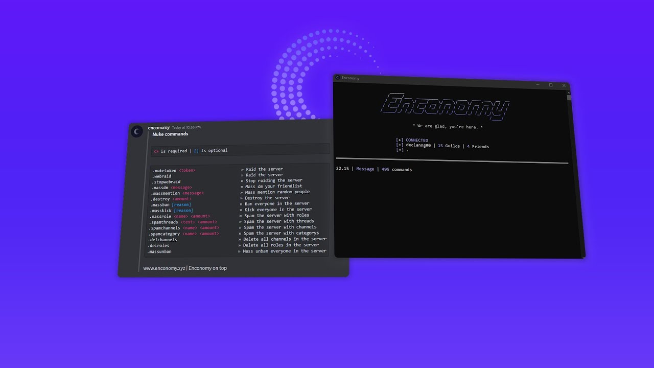 Enconomy Selfbot V2 | 500+ Commands & Account Generator included - YouTube