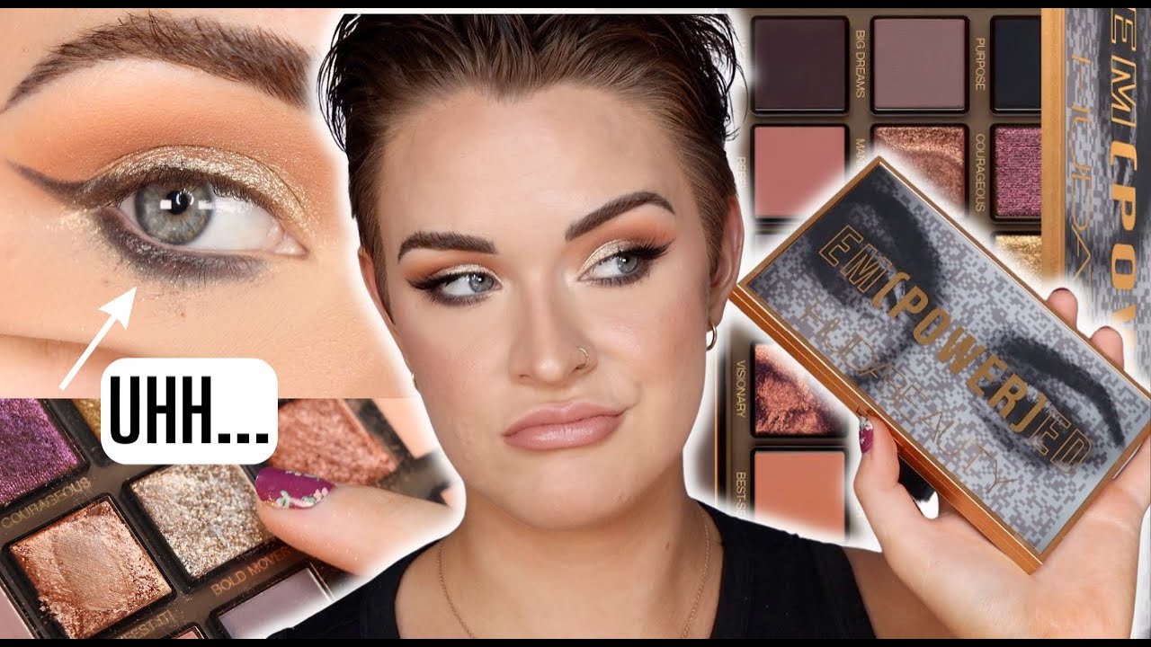 I'm Not Sure About This New Huda Beauty Palette... | Empowered Palette ...