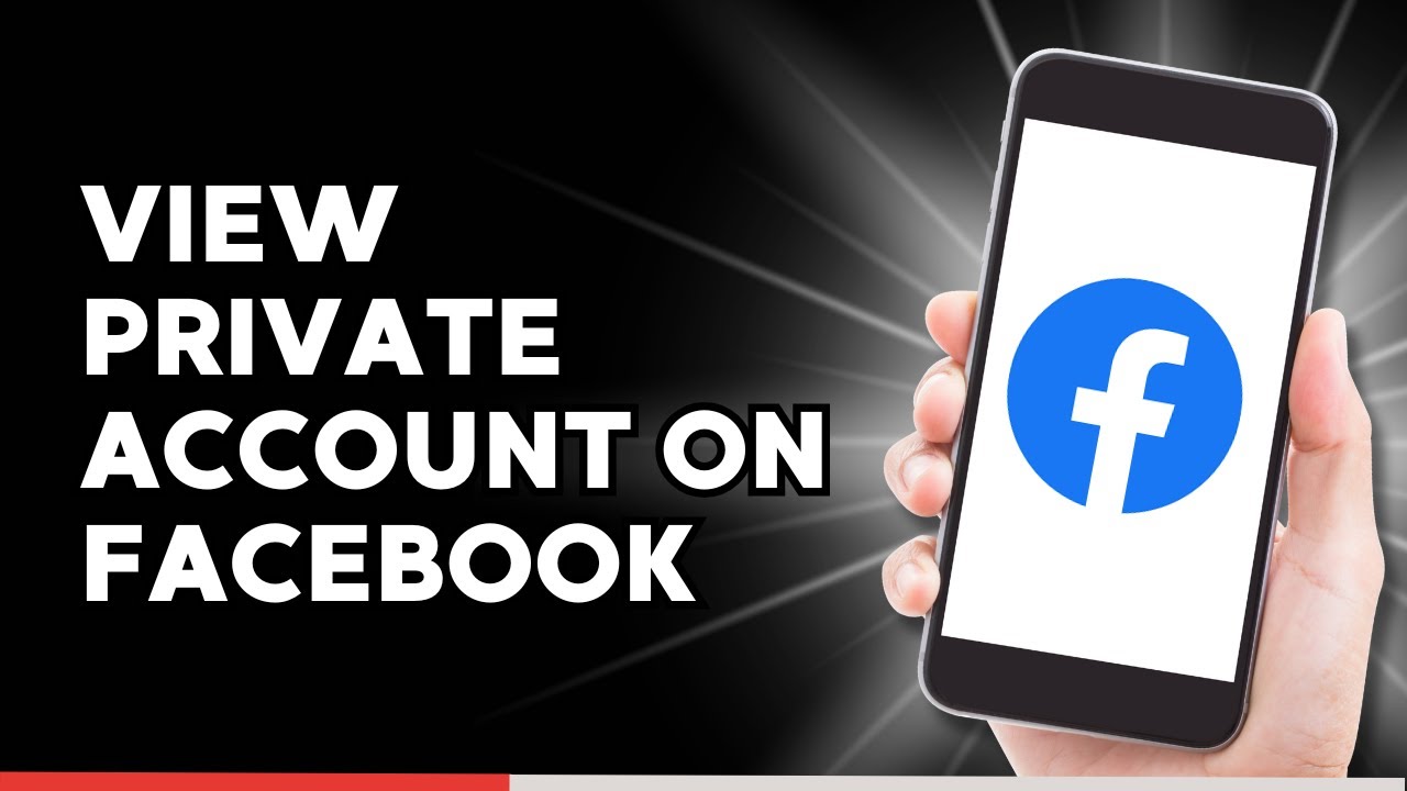 How to View Private Account on Facebook - YouTube