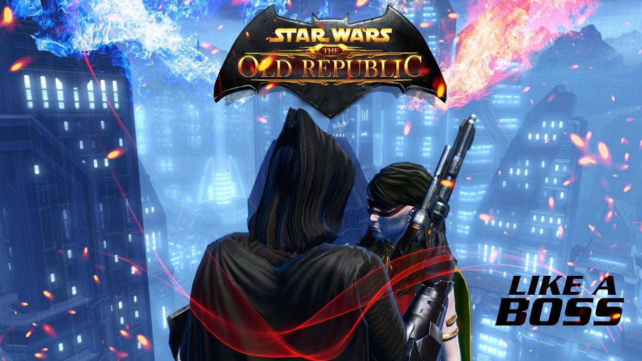 SWTOR: Advanced Prototype Powertech PvP - Batman and Robin vs Superman ...