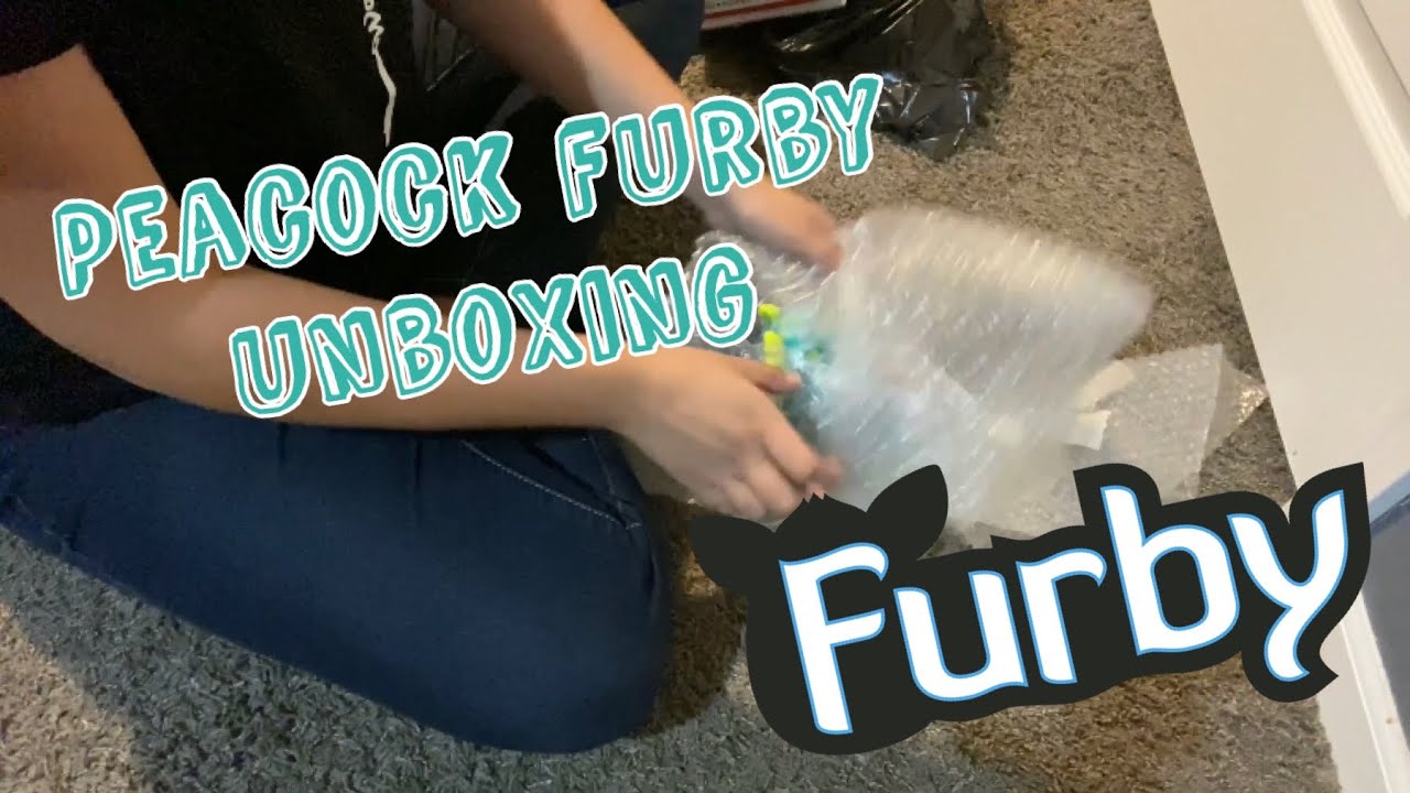 Unboxing 2013 Peacock Furby Boom! | Furbtastic - YouTube