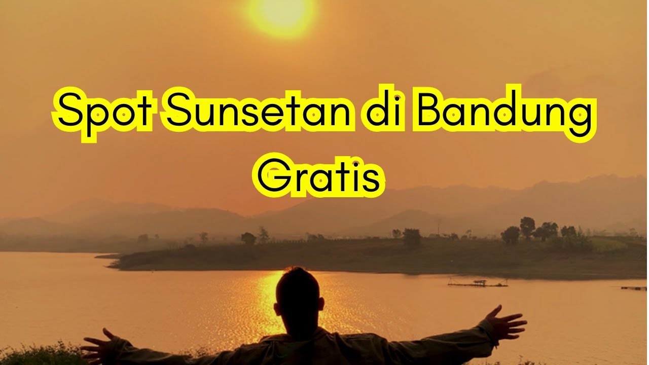 Keindahan Sunset Waduk Saguling || Bunker Batujajar - YouTube