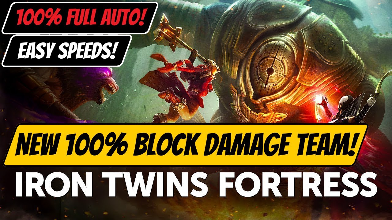 Best New Iron Twins Block Damage Team! Raid: Shadow Legends - YouTube