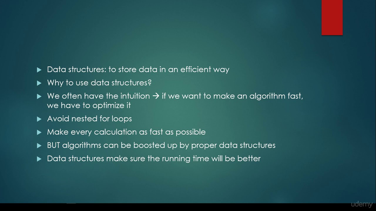 Algorithm And Data Structure In Python 02 Why To Use Data Structures