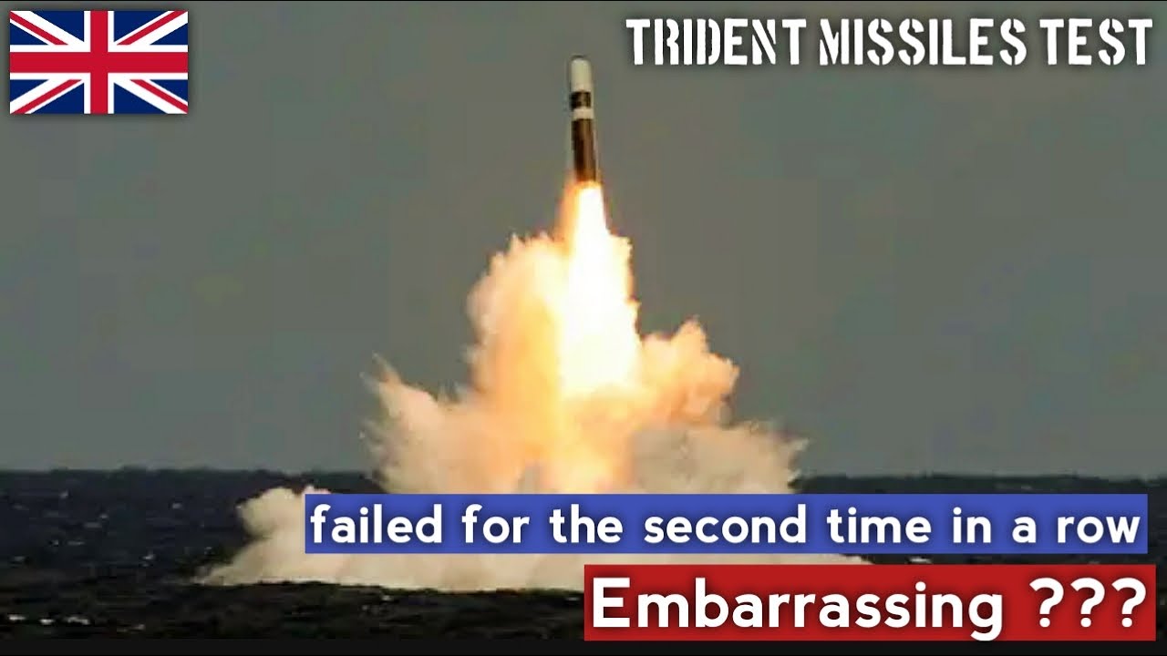 The nuclear-powered submarine HMS Vanguard failed Trident missile test ...