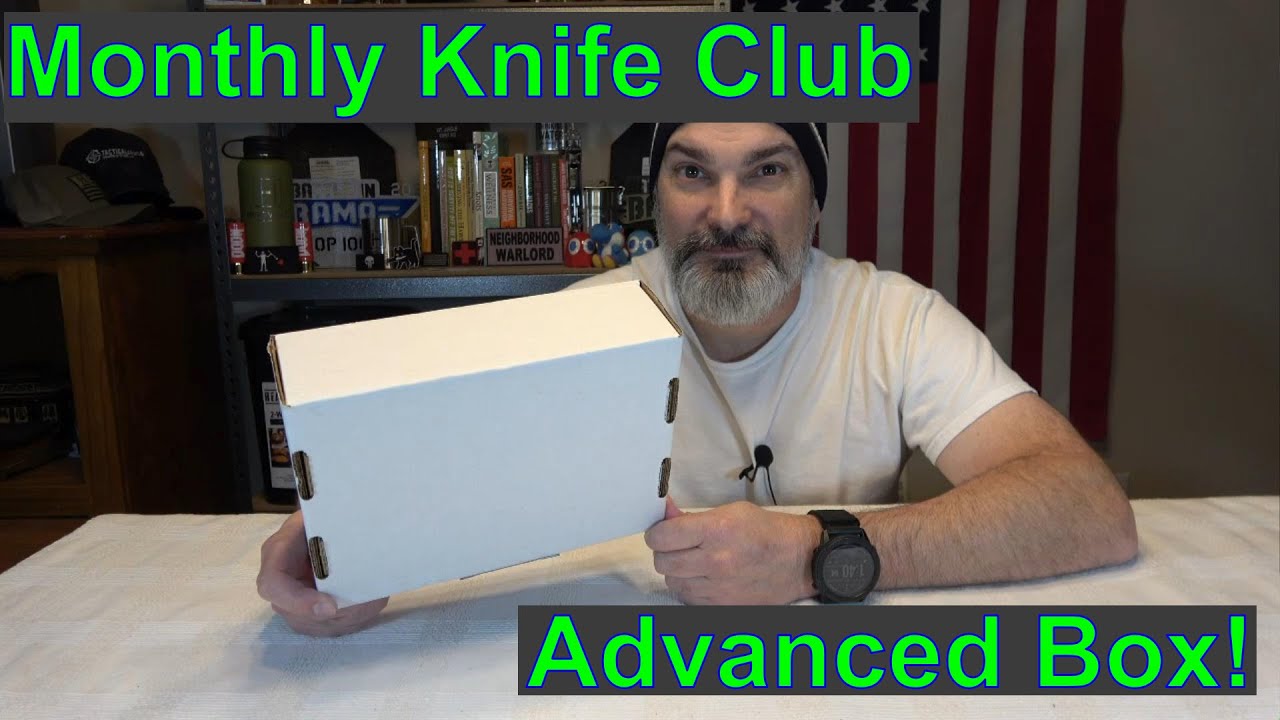 Monthly Knife Club Subscription Box !!!!! - YouTube