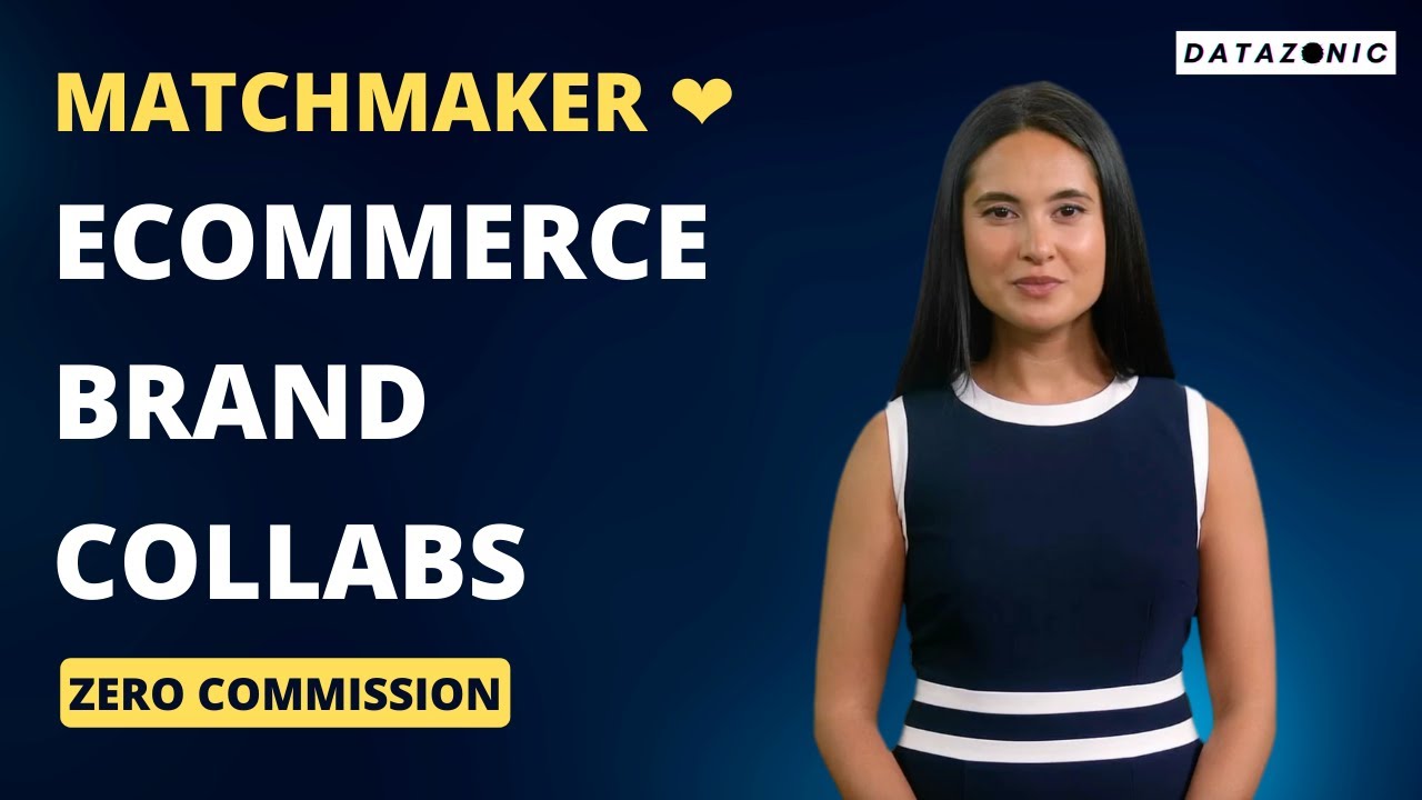 Datazonic Matchmaker: The Ultimate Platform for Brand Collaborations - YouTube