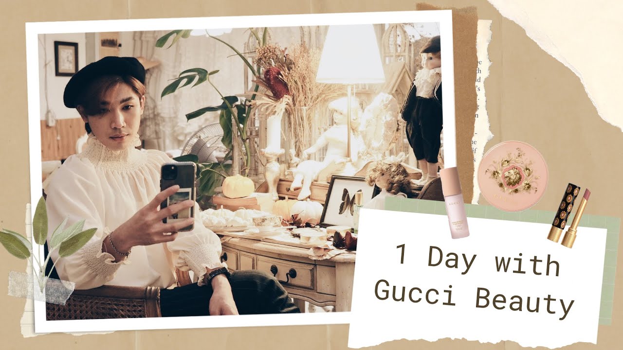 Vlog || 1 Day with Gucci Beauty - YouTube