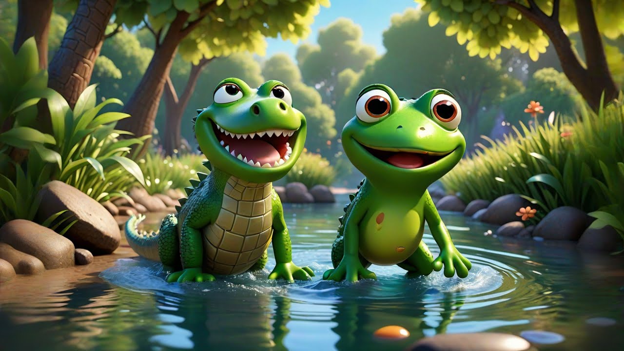The Crocodile Who Wanted a Hug 🐊🤗 | Kids Storytime | Fun Educational ...