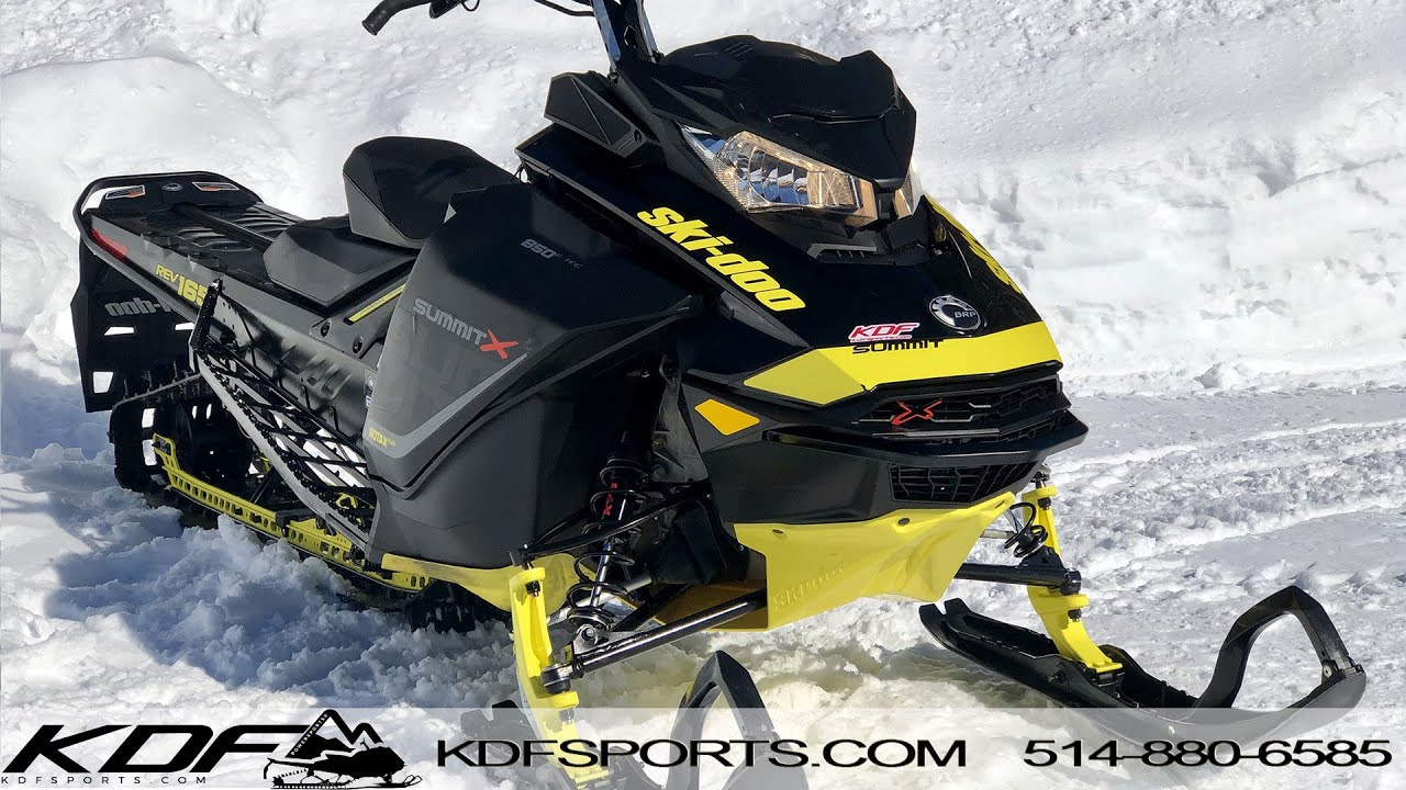 Ski Doo Summit X 850 2017 - YouTube