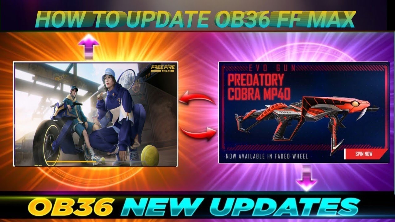 COBRA MP40 UPDATE || HOW TO UPDATE FF MAX || TONIGHT 12AM UPDATES - YouTube