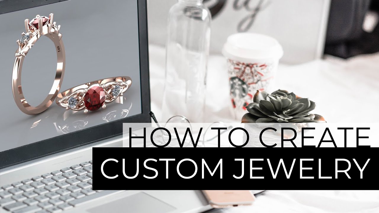 Custom Diamond Engagement Ring Jewelry Making 3D Model - YouTube