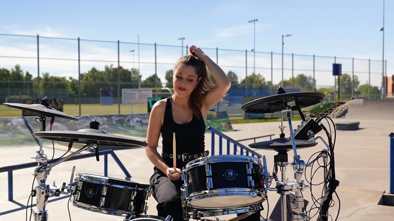 Avril Lavigne - Complicated | Drum Cover by Domino Santantonio - YouTube