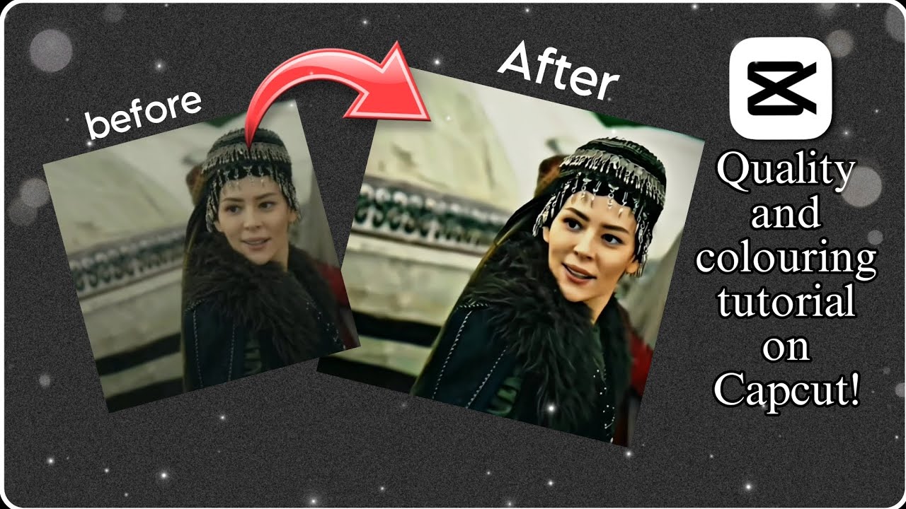 Quality and colouring tutorial|Capcut|#trending #blowup #edit #turkishseries #capcut - YouTube