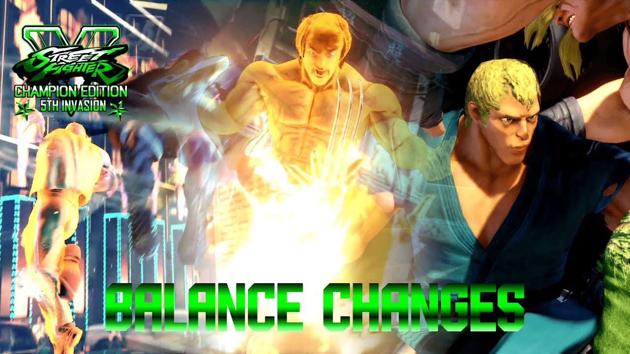 SFV: 5th Invasion - Balance Changes (Dudley/Fei Long/Abel) - YouTube