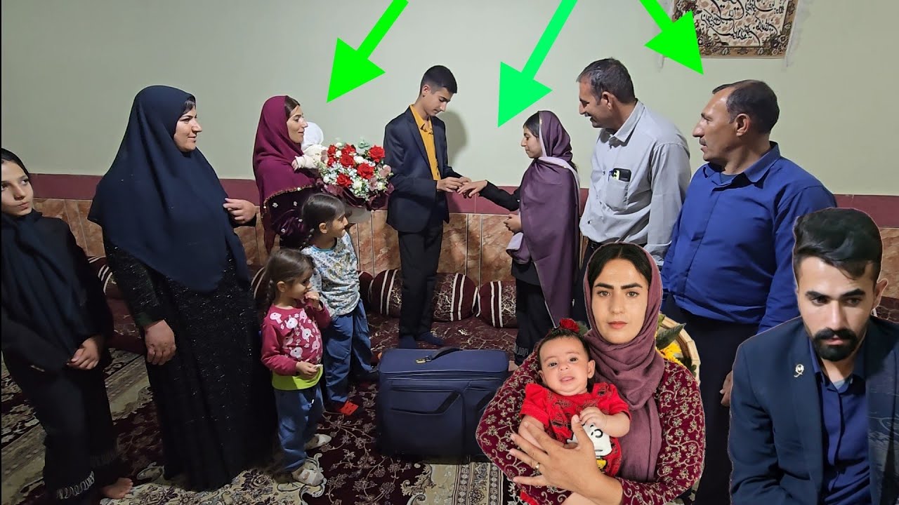 The Youngest Bride and Groom; The Nomadic Celebration After the Bride's ...