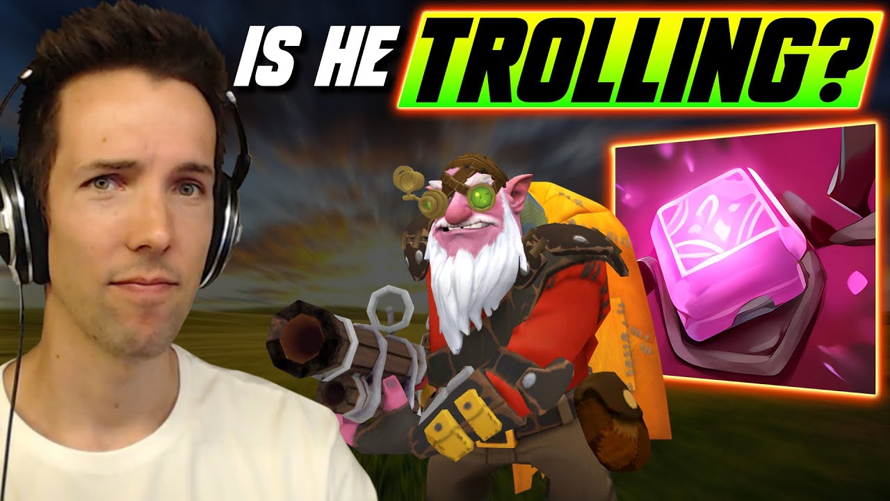 Is this Sniper TROLLING? - Dota 2 - Grubby - YouTube