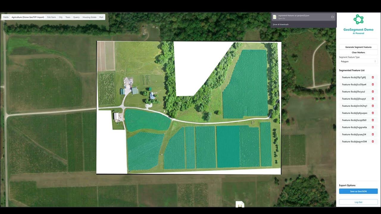 GeoSegment - Drone Imagery Segmentation and Digitisation From GeoTIFF ...