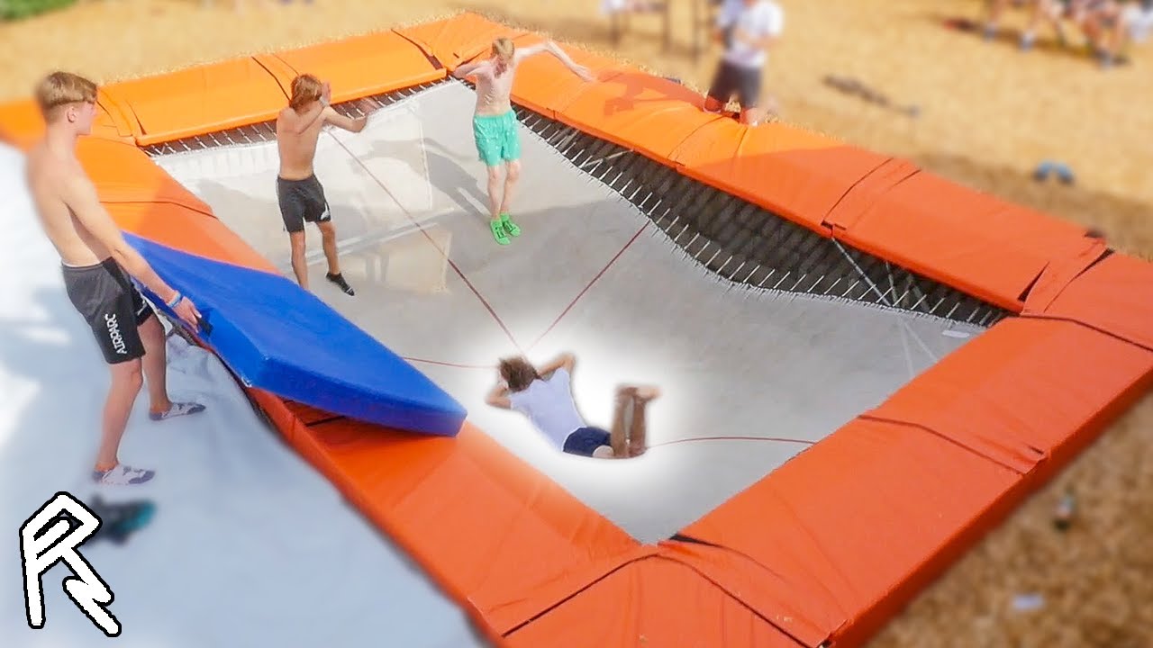 THE CRAZIEST TRAMPOLINE TRICKS EVER DONE… - YouTube