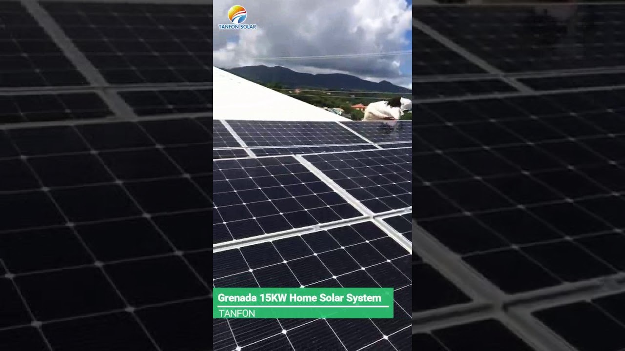 Grenada 15KW Home Solar System - YouTube