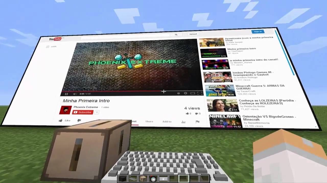 [Minecraft Mods]WebDisplays - YouTube
