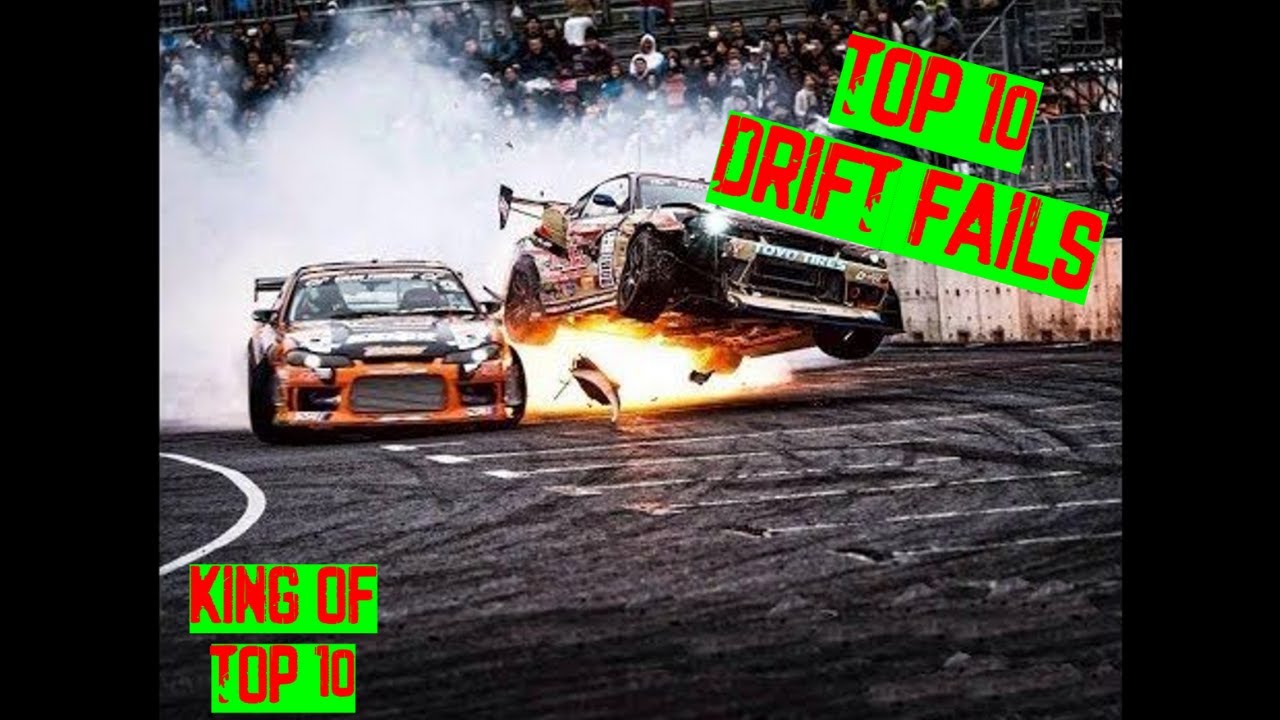 Top 10 Drift Fails - YouTube