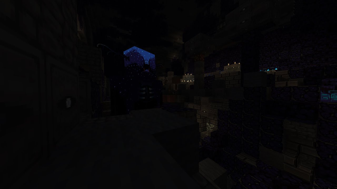 Deep dark texture-pack demonstration - YouTube