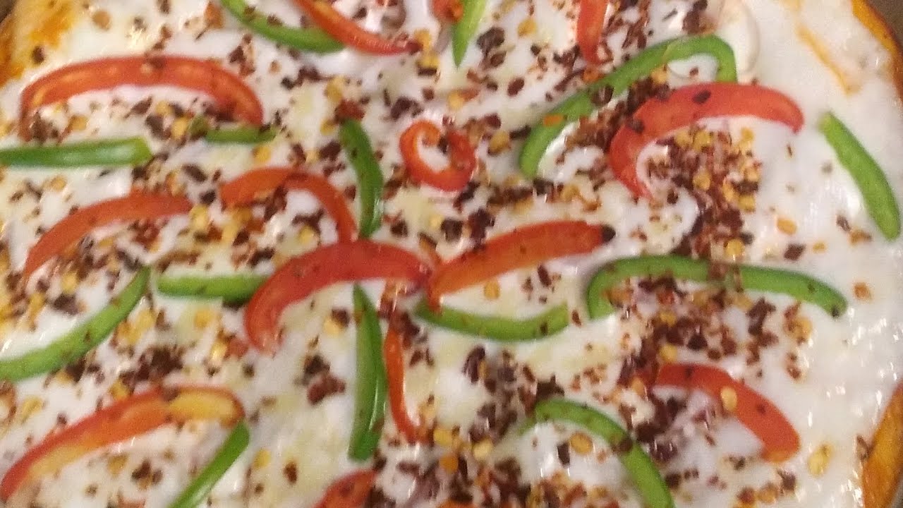 mix veg pizza recipe # mix veg pizza # Express Pizza - YouTube