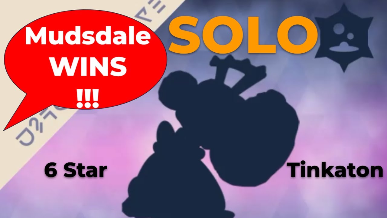 How to SOLO 6 star Tinkaton Poison Tera Type - Mudsdale - Pokemon ...