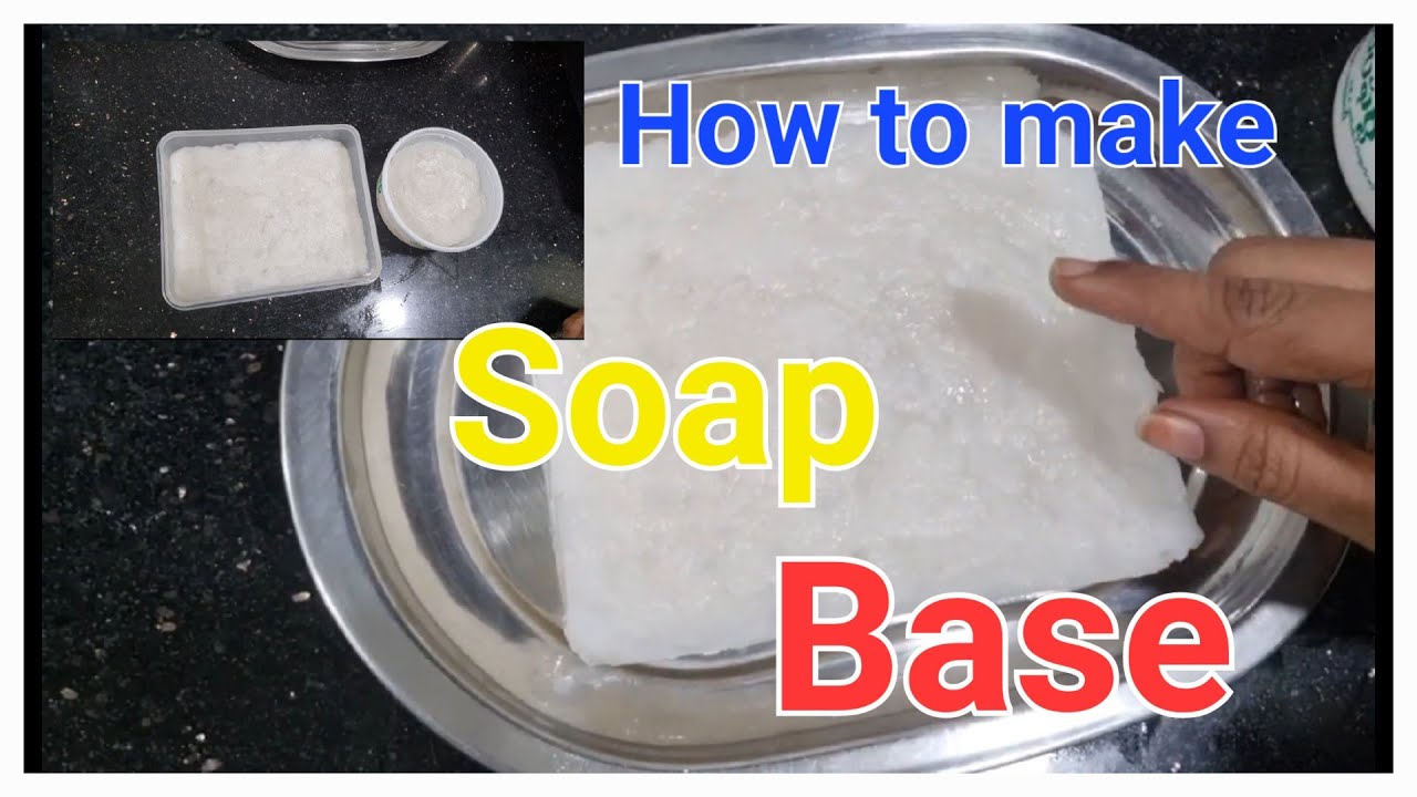 How to make soap base at home | Diy clear soap base | beauty soap - YouTube