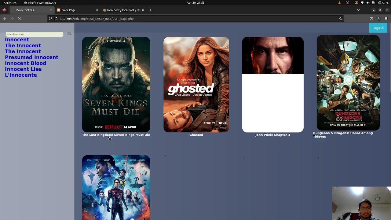LAMP Innovative Project | Movie Review System - YouTube