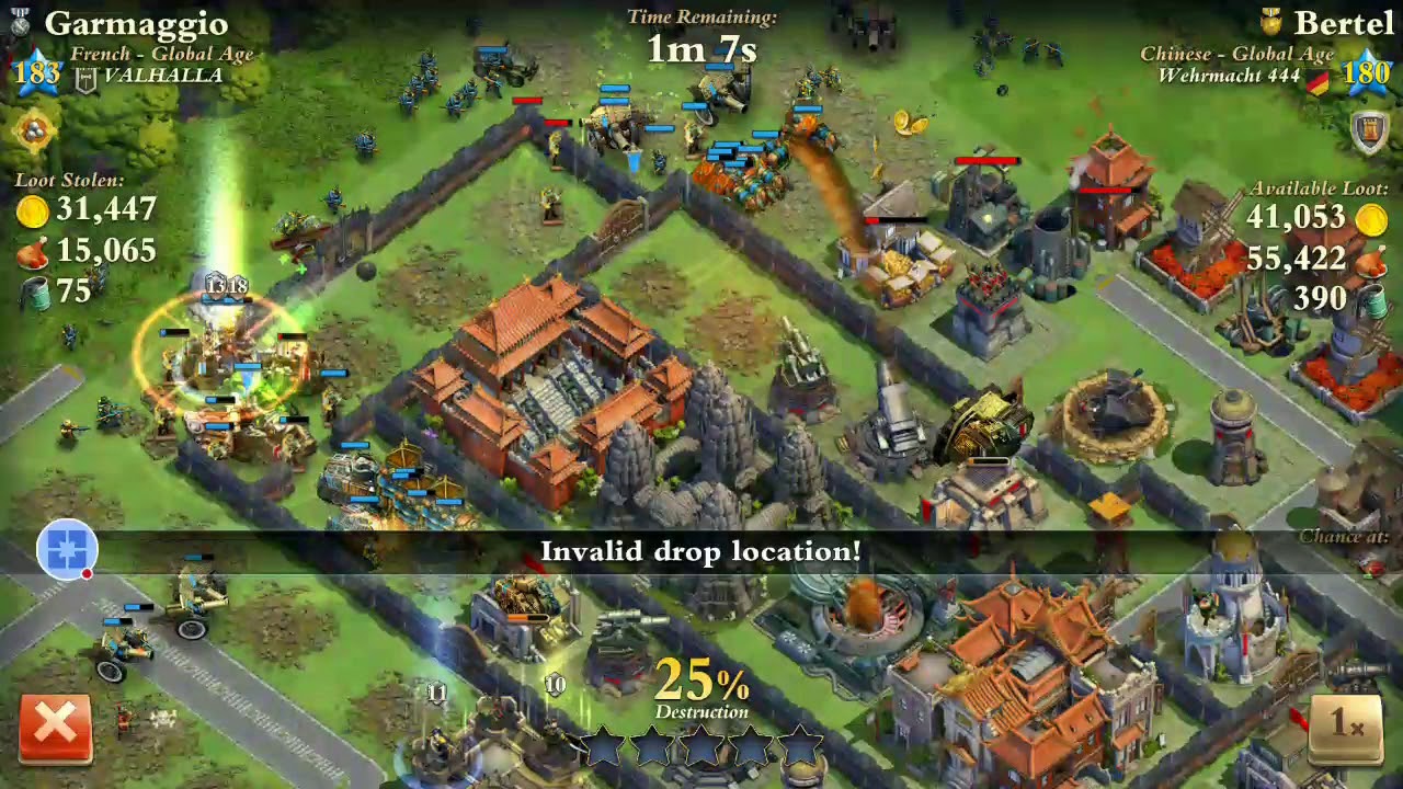 Standard anti-silo war attack - YouTube