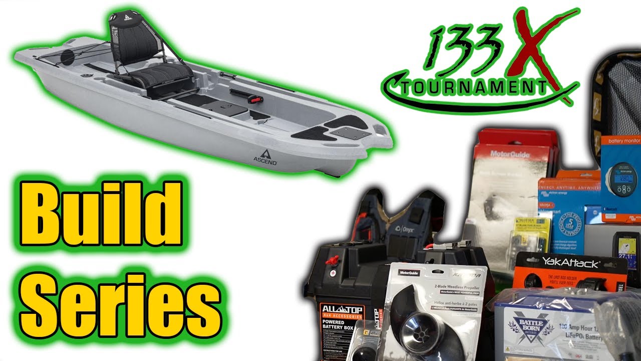 Ascend 133X Tournament Fishing Kayak Combo // Build Series // Loadout ...