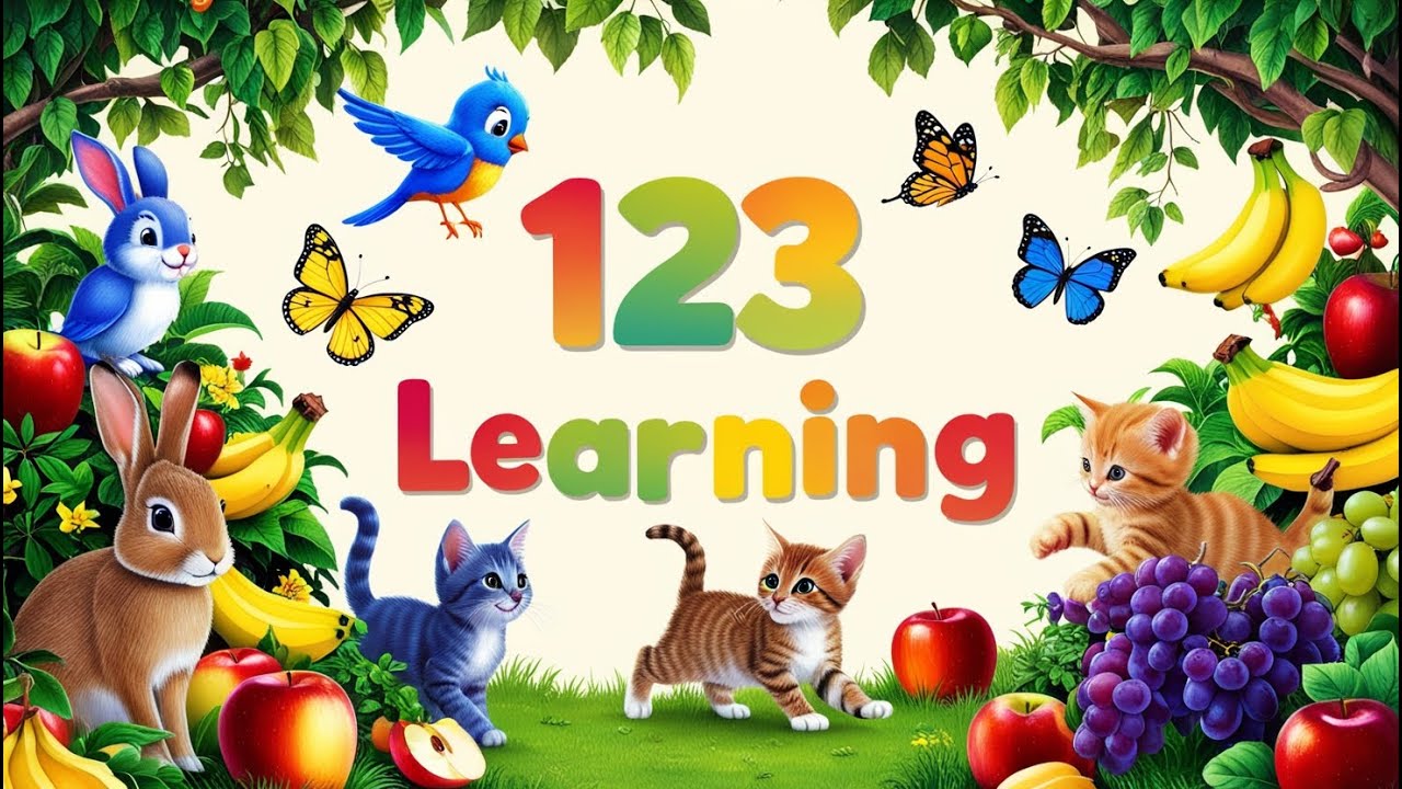 The Counting 123 Song | Fun Numbers Song for Kids! - YouTube