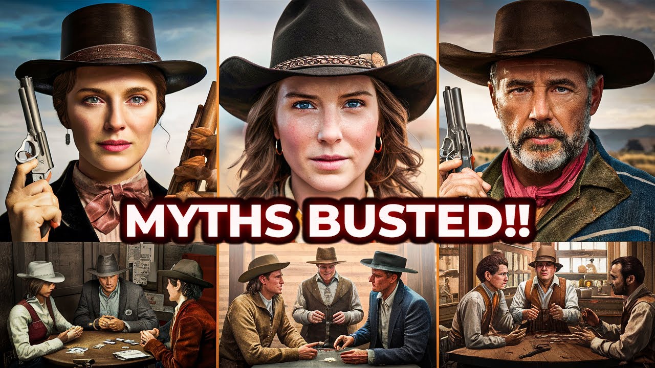 7 RIDICULOUS Myths Everyone Believes About the Wild West!! - YouTube