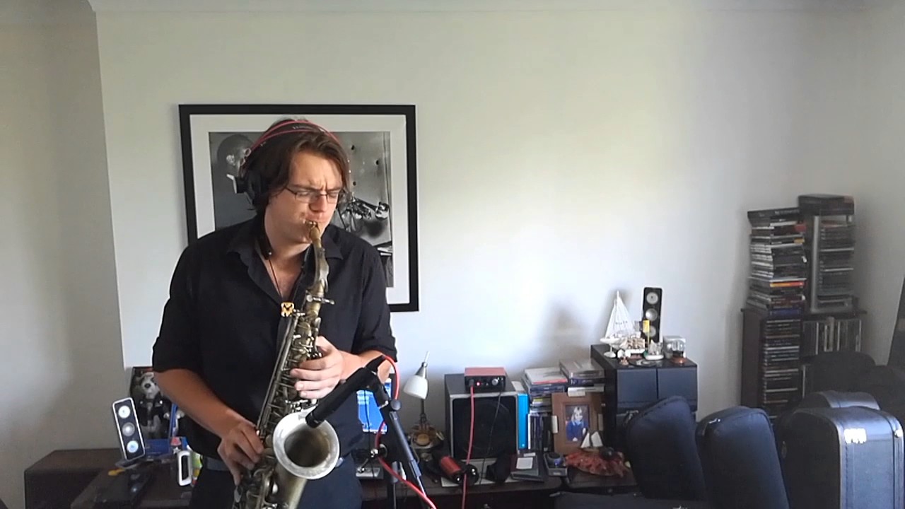 Run for Cover - David Sanborn - Nick Webb Sax Cover - YouTube